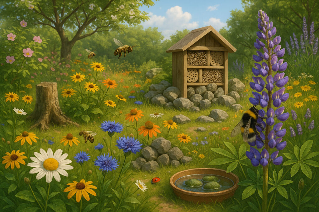 Insektenfreundlicher Garten: Ein Beitrag zur Artenvielfalt